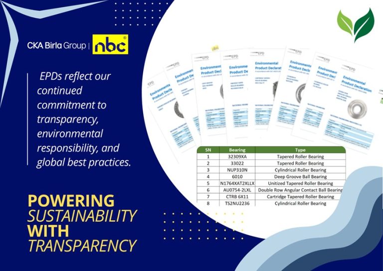 NBC Bearings Strengthens Sustainability with Environmental Product ...